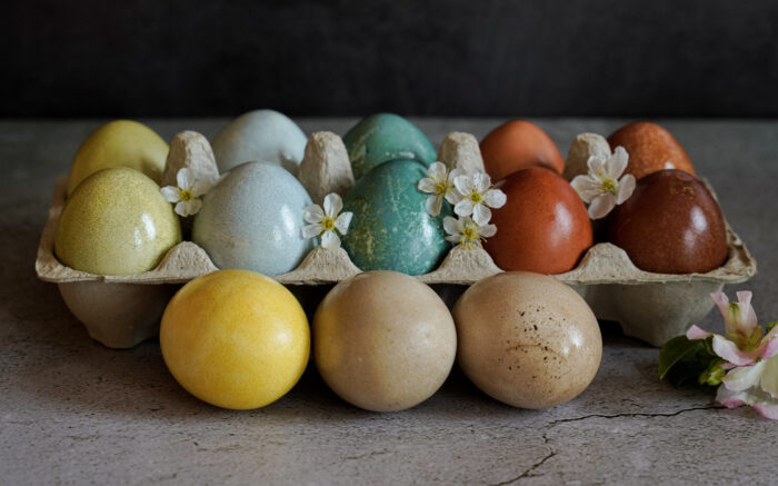 Oua colorate vopsite natural - OurDailyFood